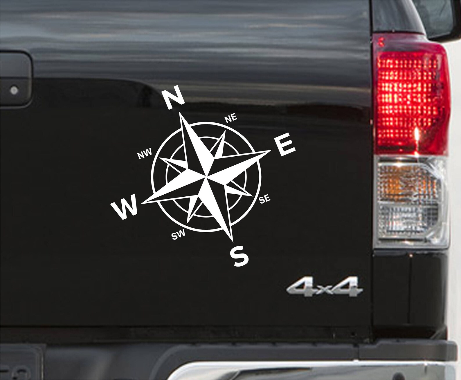 Compass Sticker Wall Art Vehicle Decal off Road | Etsy