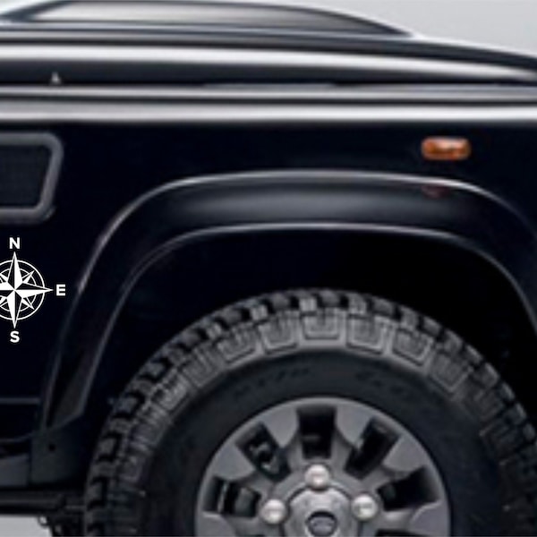 Vehicle Compass Decal - Etsy