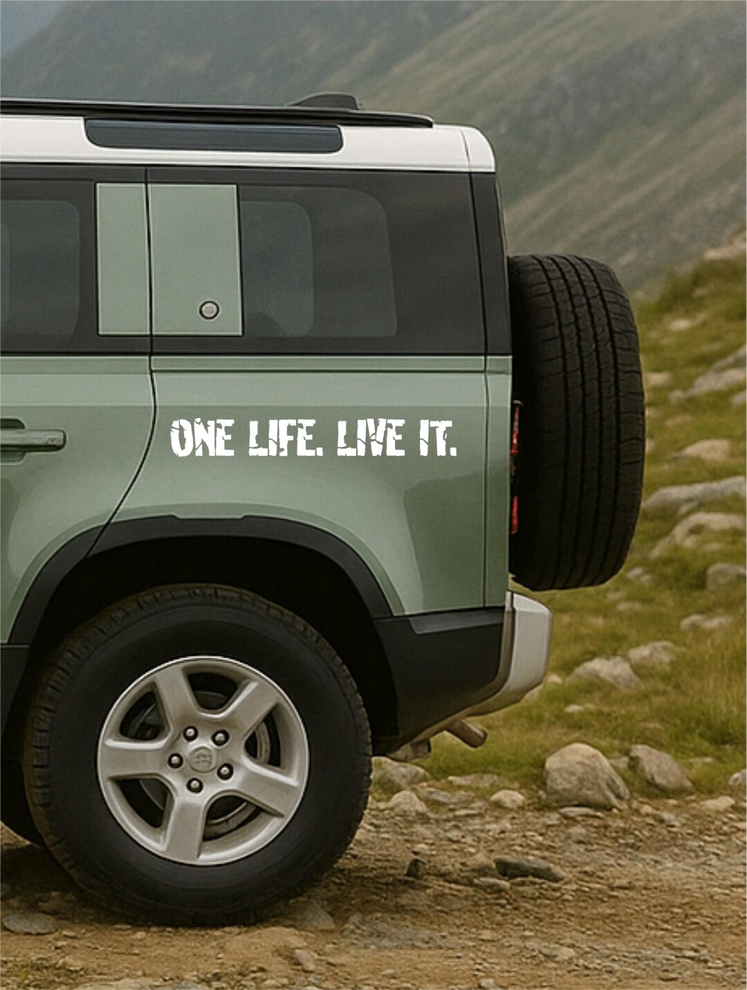 One Life Live It, Sticker Decal Funny Car/window Camel Trophy, off Road ...