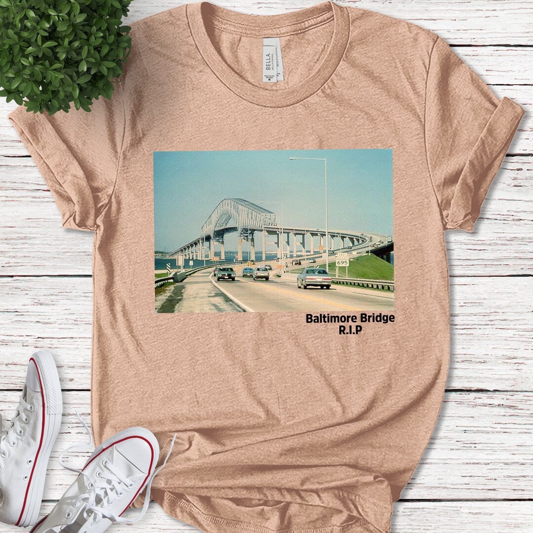 Francis Scott Key Bridge Collapse Baltimore Shirt, Patapsco River ...