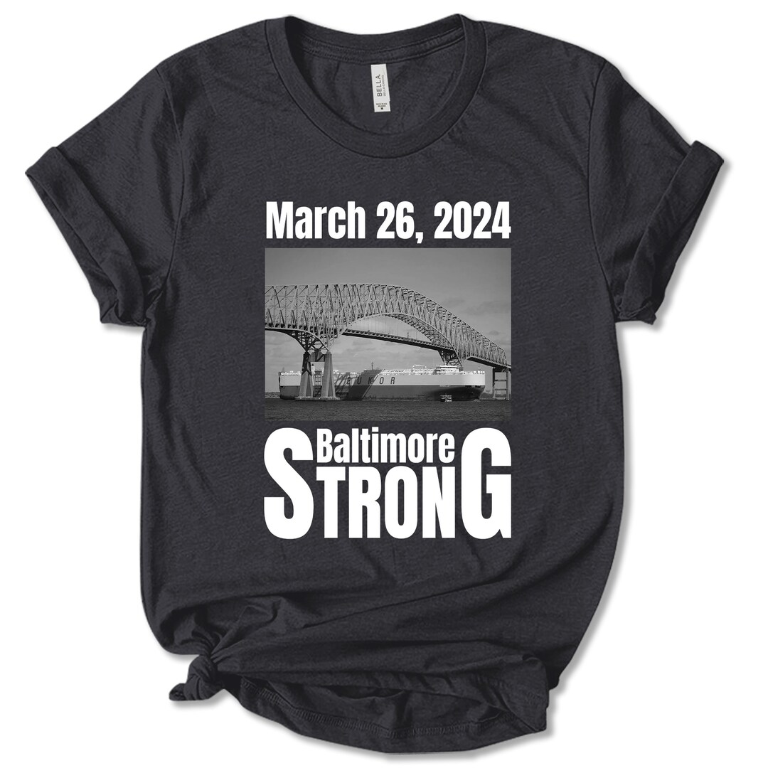 Francis Scott Key Bridge Collapse Baltimore Shirt, Patapsco River ...