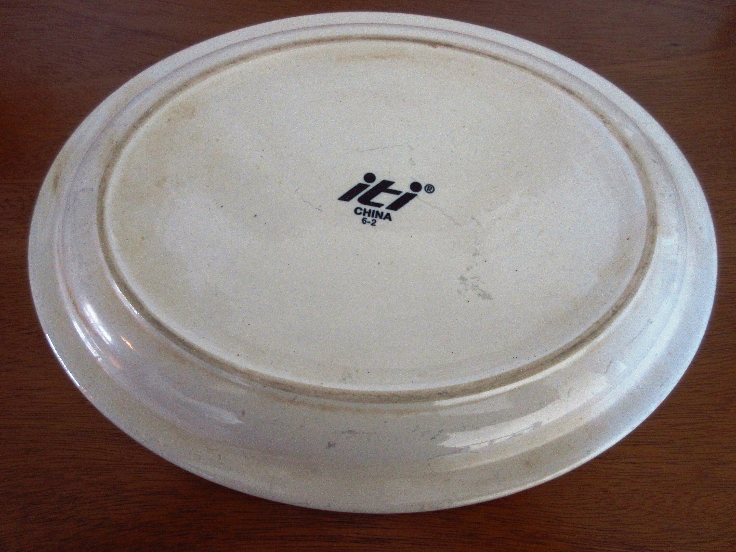 Vintage Ironstone Oval Plate Dish Platter ITI Ironstone | Etsy