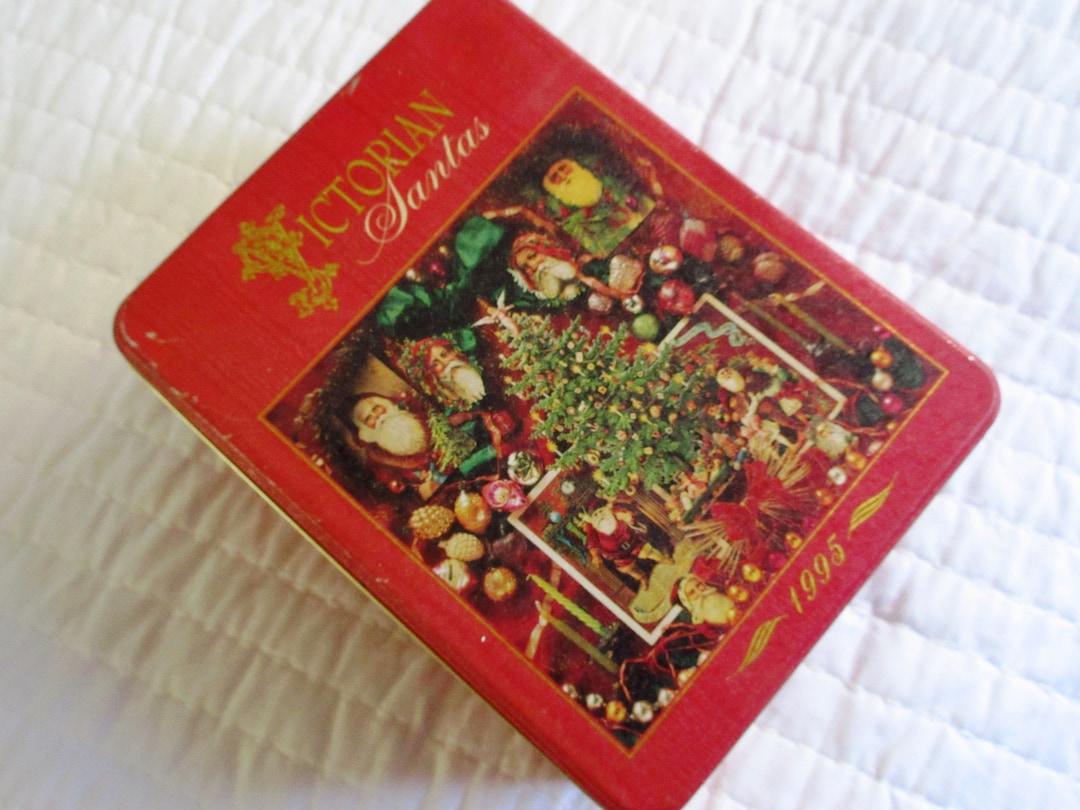 Vintage Christmas Puzzle "victorian Santas" 1995 Hallmark 500 Piece ...