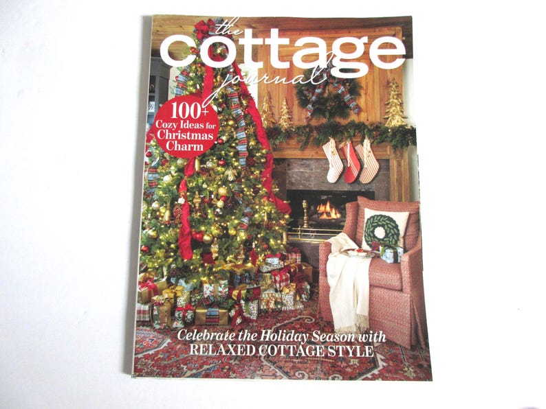 Vintage Home Decorating Magazines: Christmas Holiday Cottage Journals ...