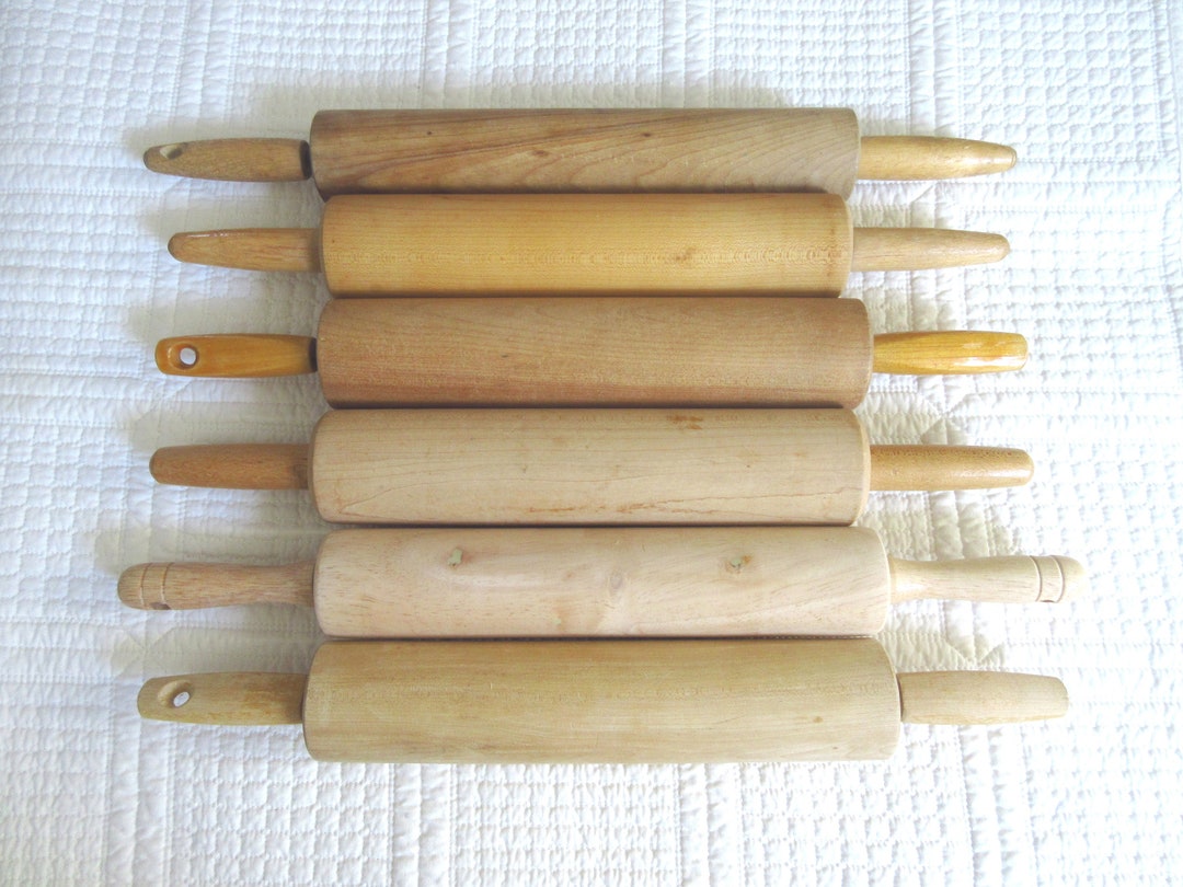 Vintage Rolling Pins Maple Rolling Pins Wooden Rolling Pins Gifts for ...