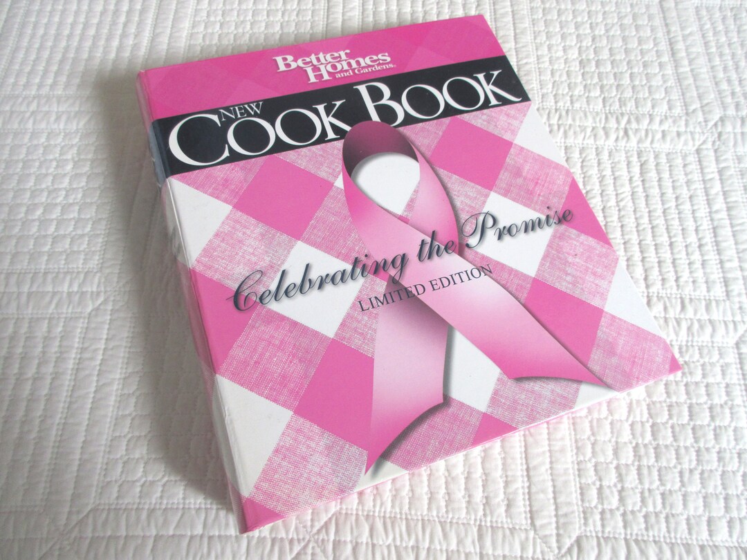Vintage Ring Binder Betty Homes and Gardens New Cookbook Pink Edition ...