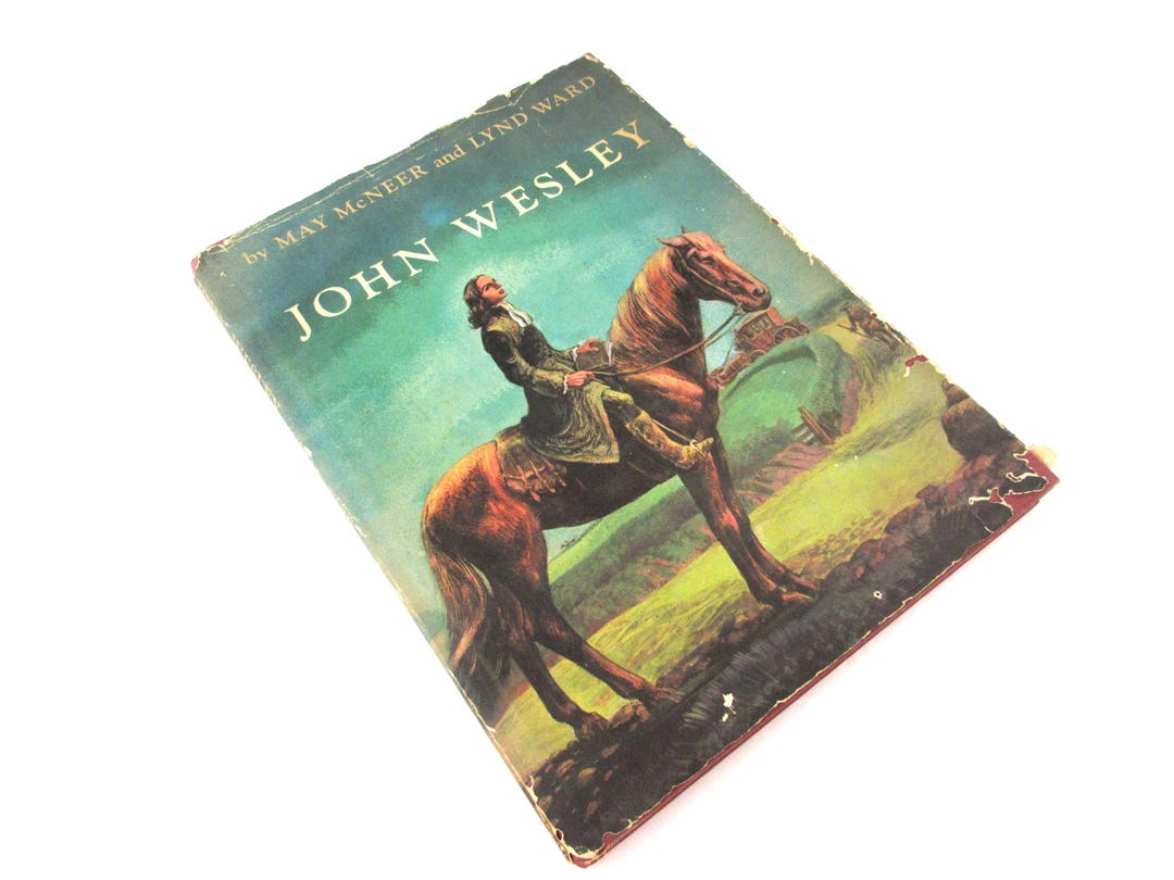 Vintage Christian History Book: John Wesley, Methodist Society - Etsy