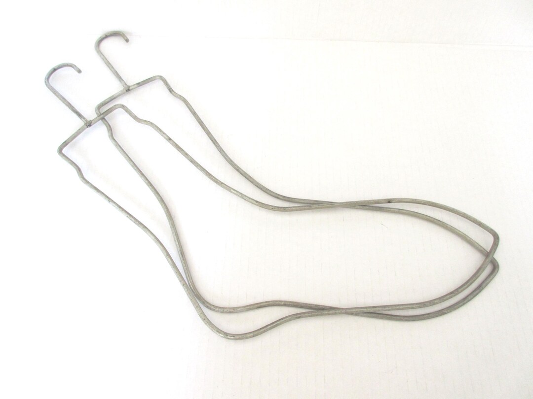 Vintage Antique Metal Sock Stretchers Wool Sock Stretchers Sock Dryers ...