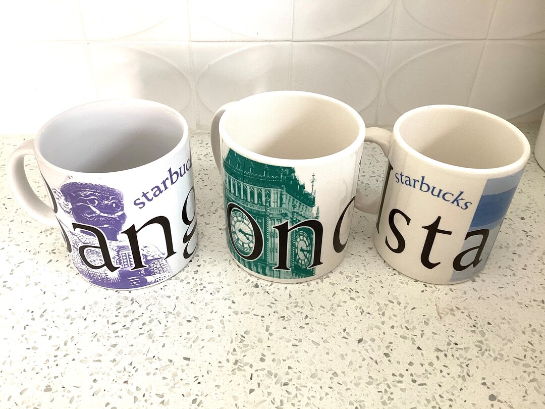 Starbucks Coffee Mugs City Mug Collector Series Large Coffee Mugs ...