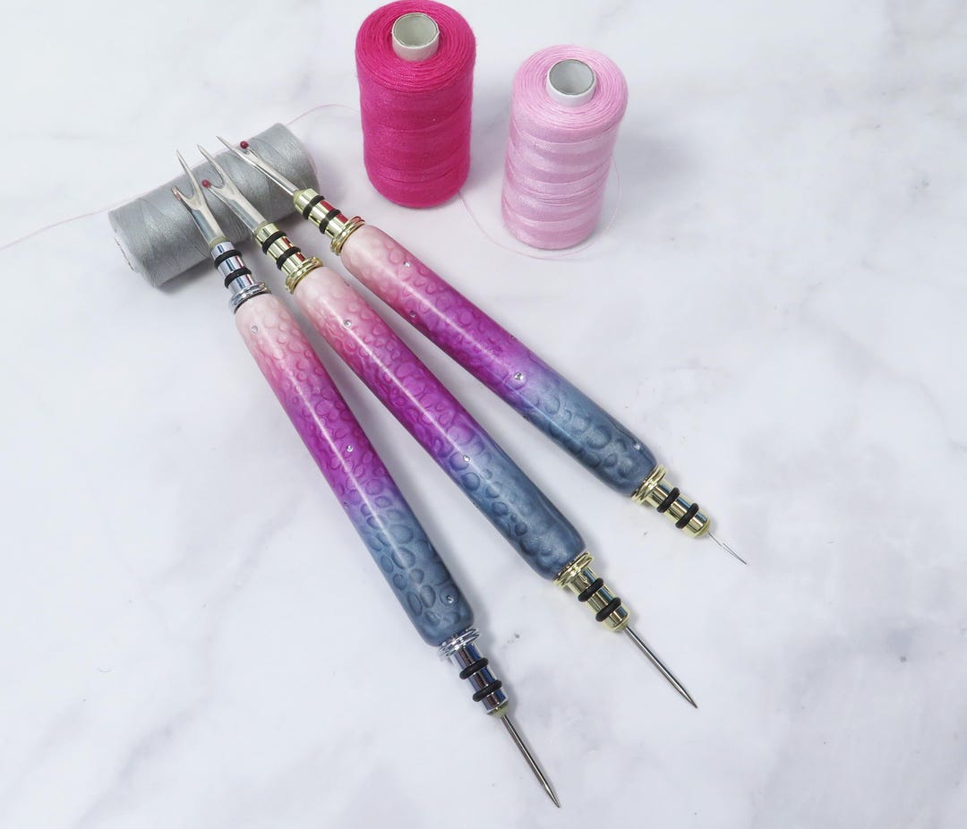 Seam Ripper Arrow Ripper Awl Retractable in Thick Handle Tailor's Tool ...