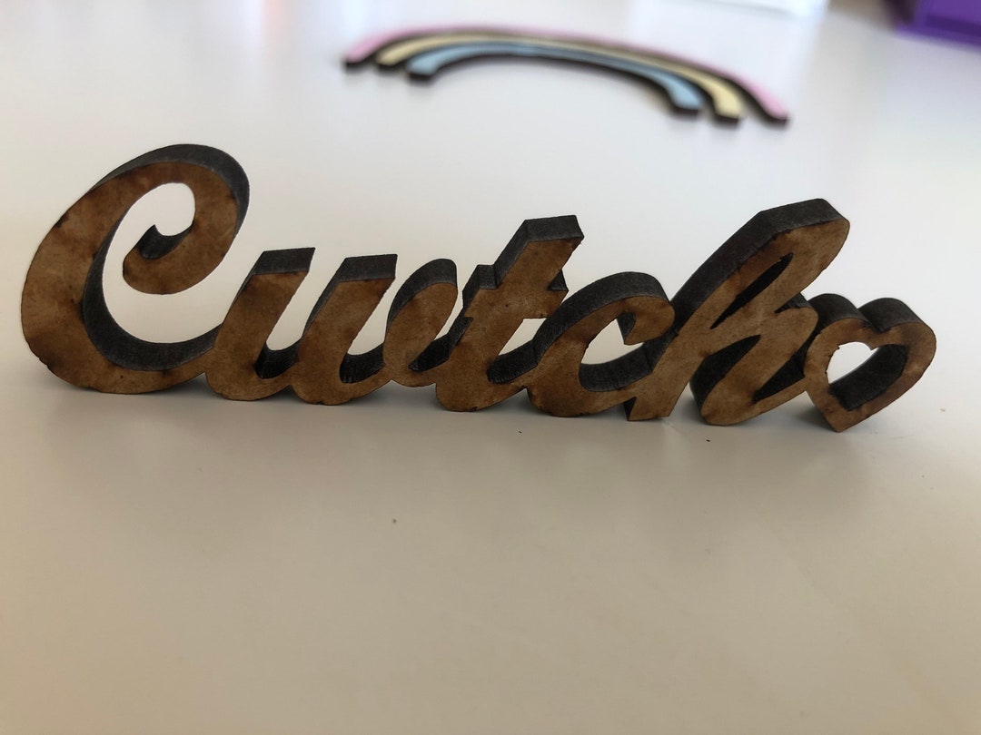 Freestanding Small Cwtch Sign - Etsy UK
