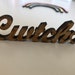 Freestanding Small Cwtch Sign - Etsy UK