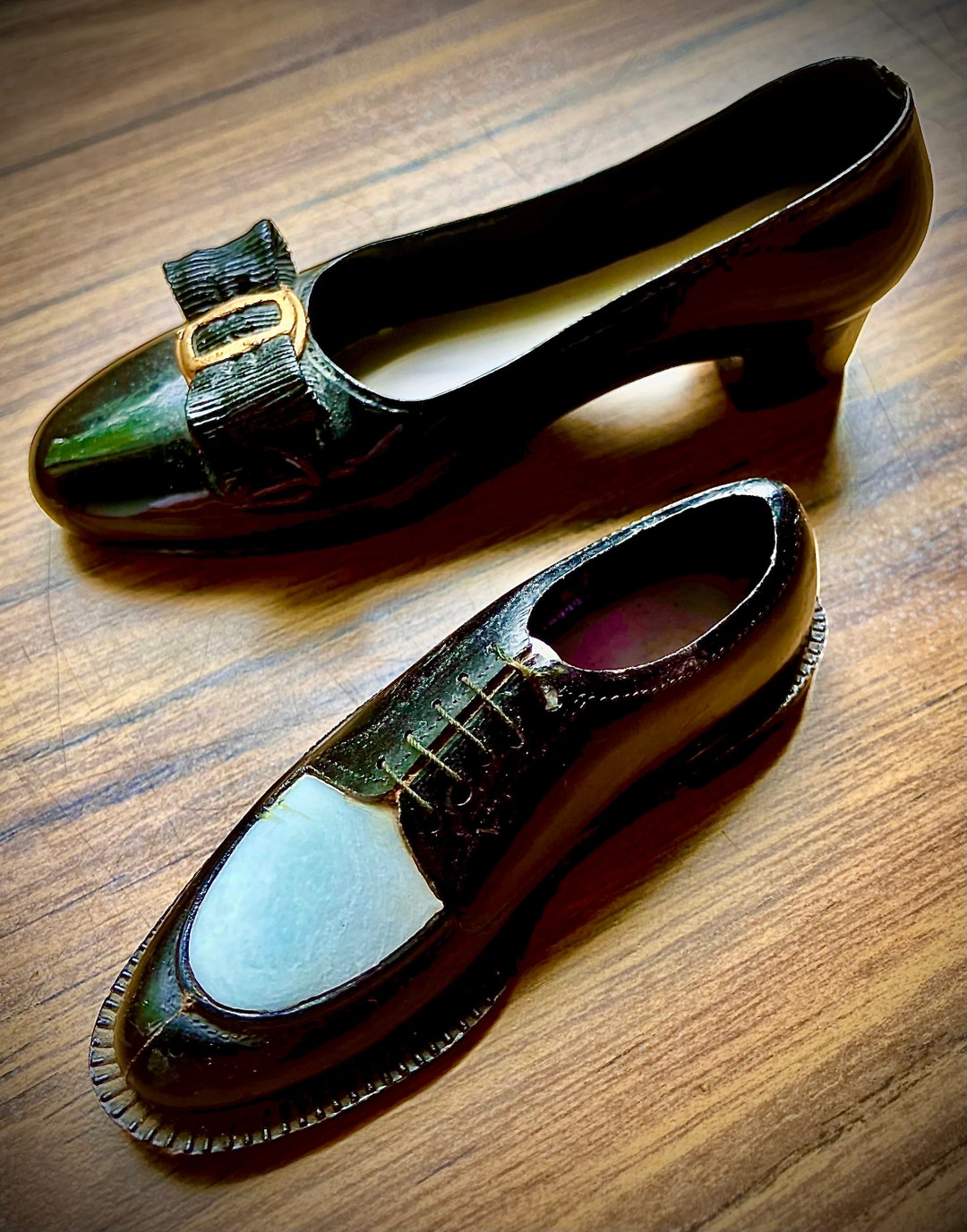 Tiny Collectible Shoe Set - Etsy