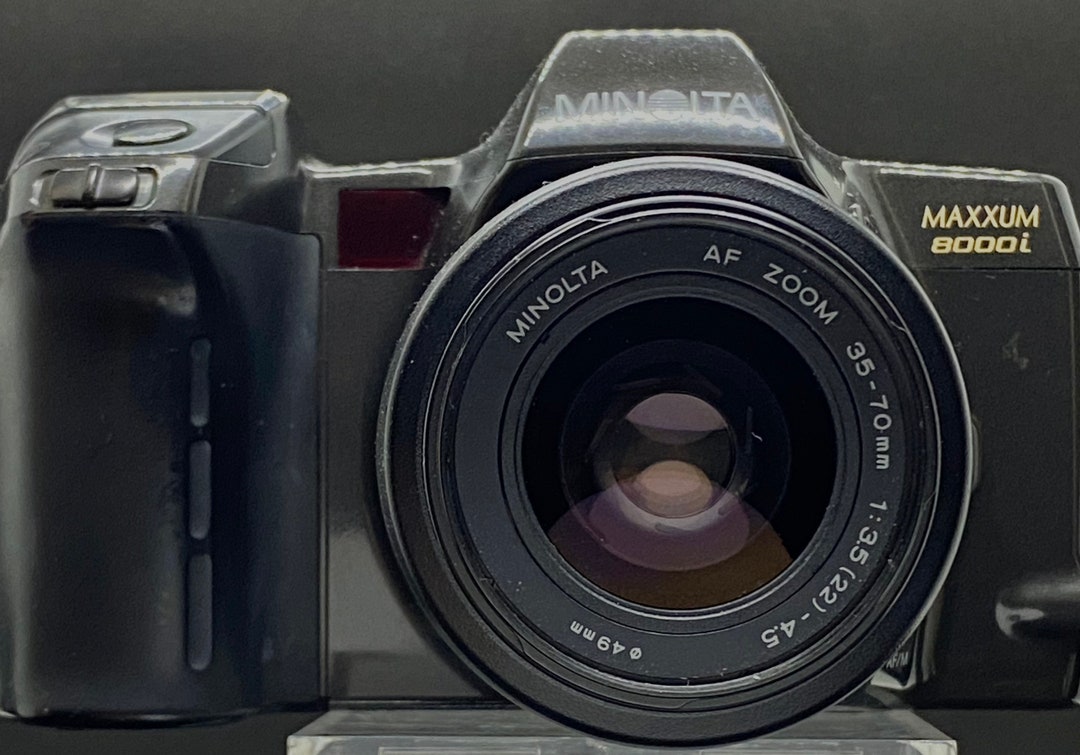 Minolta Maxxum 8000i 35mm Auto Focus, Multi-mode Programmable Camera ...