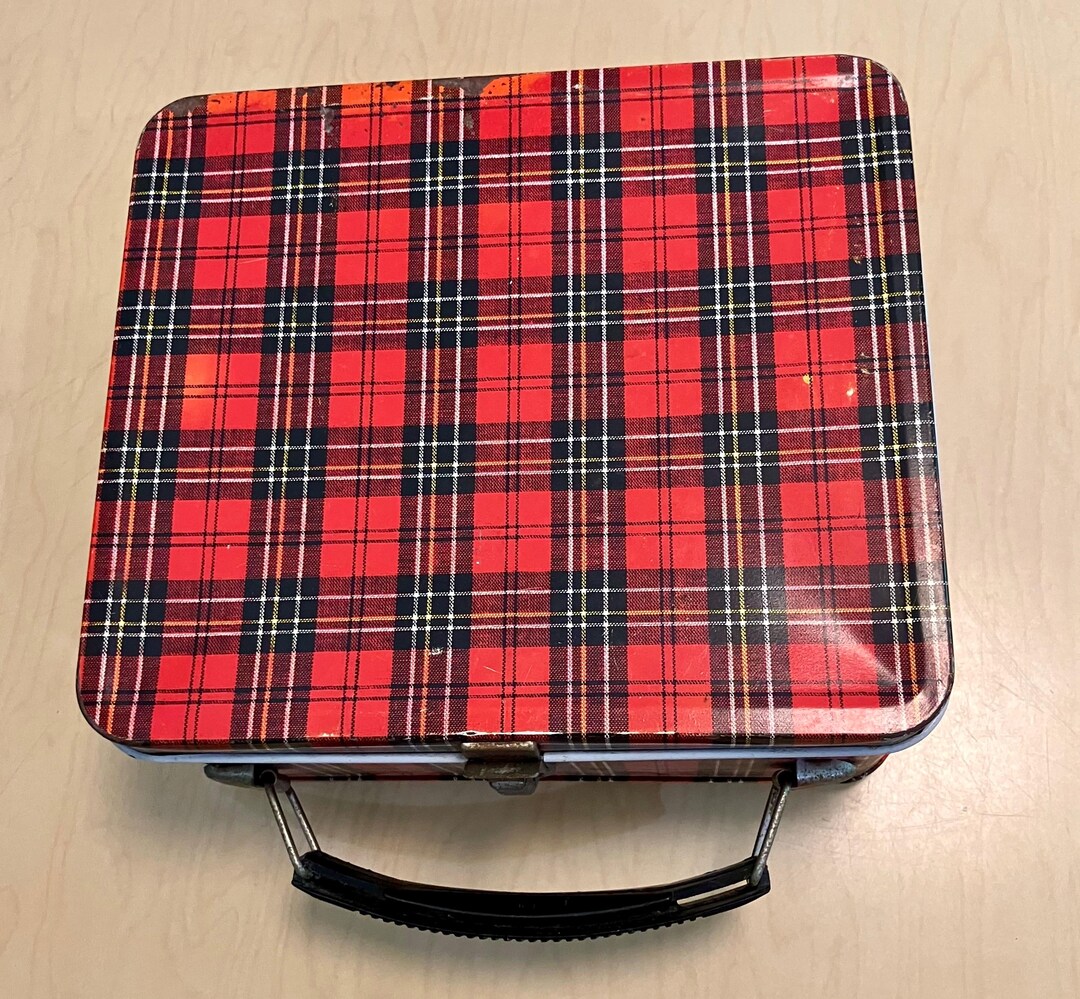 Aladdin Heritage Plaid 1950's Lunch Box - Etsy