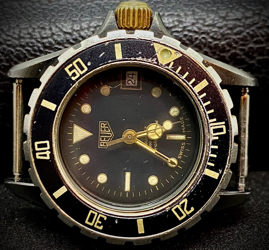 1980s TAG Heuer 1000 Series 980.028 Diving Watch - Etsy