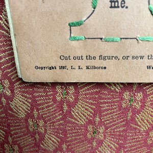 Childs 1800s Ten Commandments Sampler Booklet - Etsy