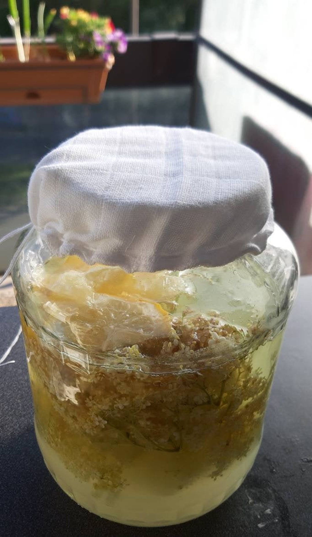 Jar Fermentation Cover / Jar Cover for Kombucha or Sourdough / Cotton ...