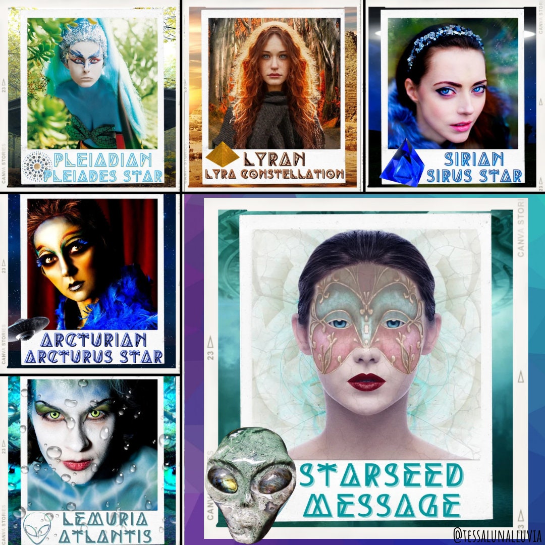 A Channeled Message From Galactic Starseed Reading (choose) by Email 5 ...