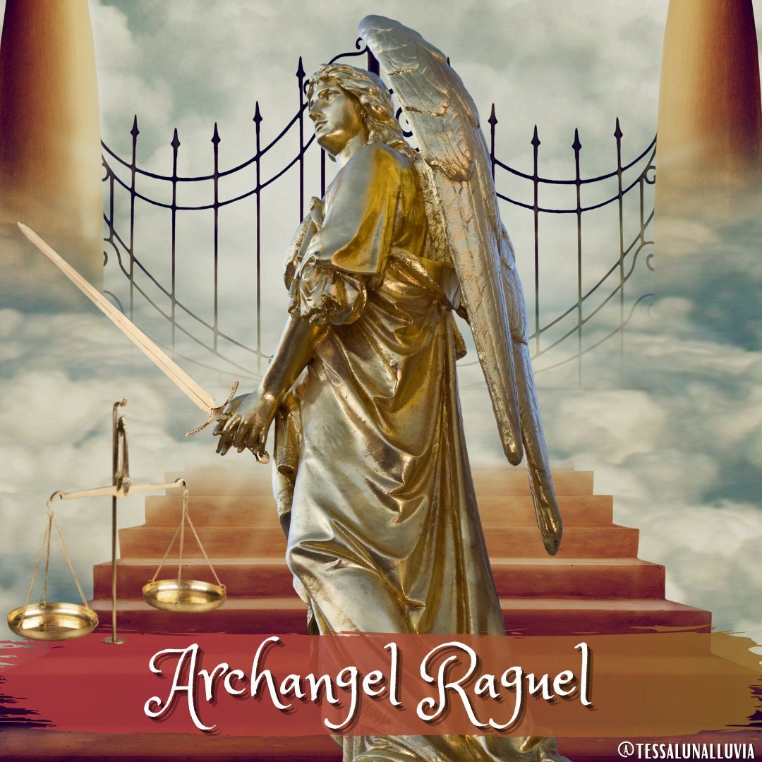A Channeled Message From Archangel Raguel Reading 5-6 Paragraphs - Etsy