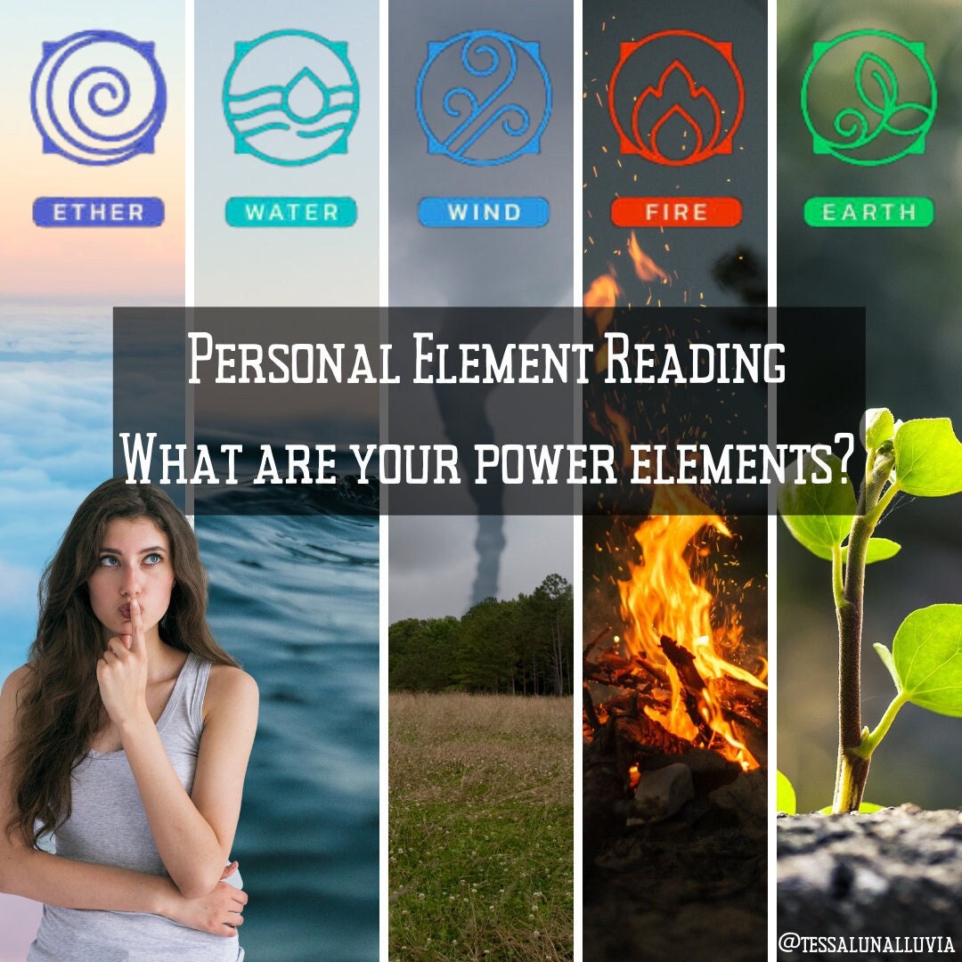 Personal 5 Element Reading - Birth Element + Messages From Your Power ...