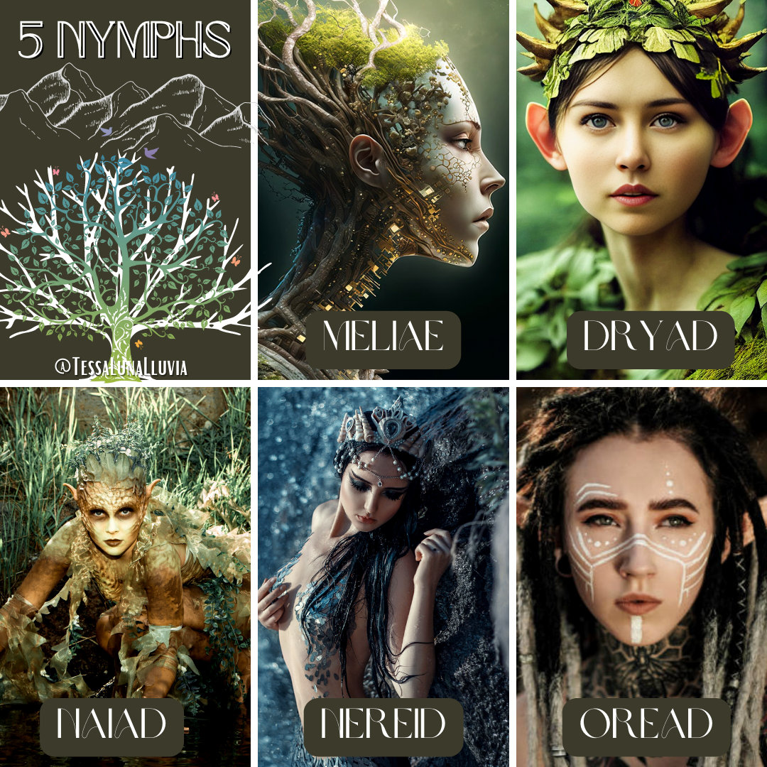Naiads And Dryads