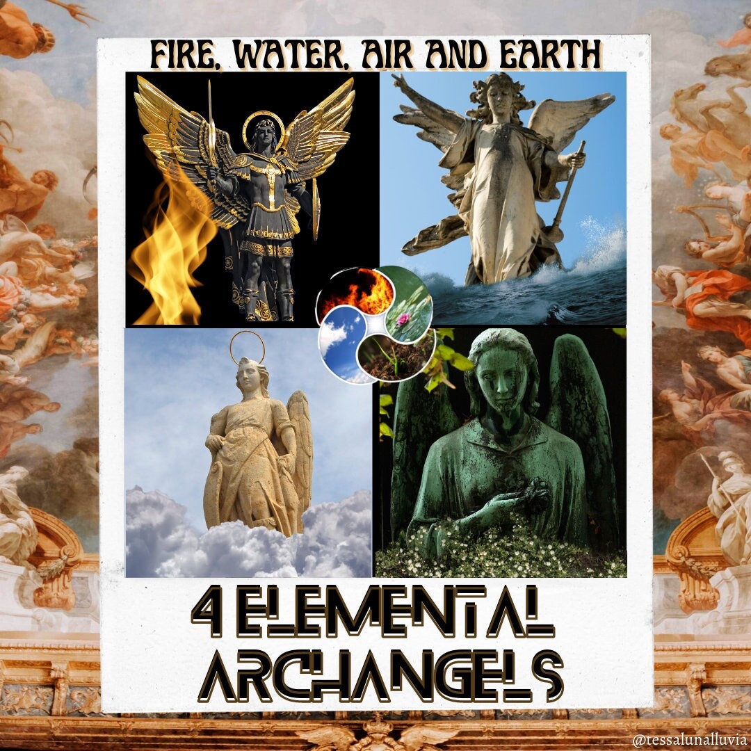 A Channeled Message From the 4 Elemental Archangels (fire Water Air ...