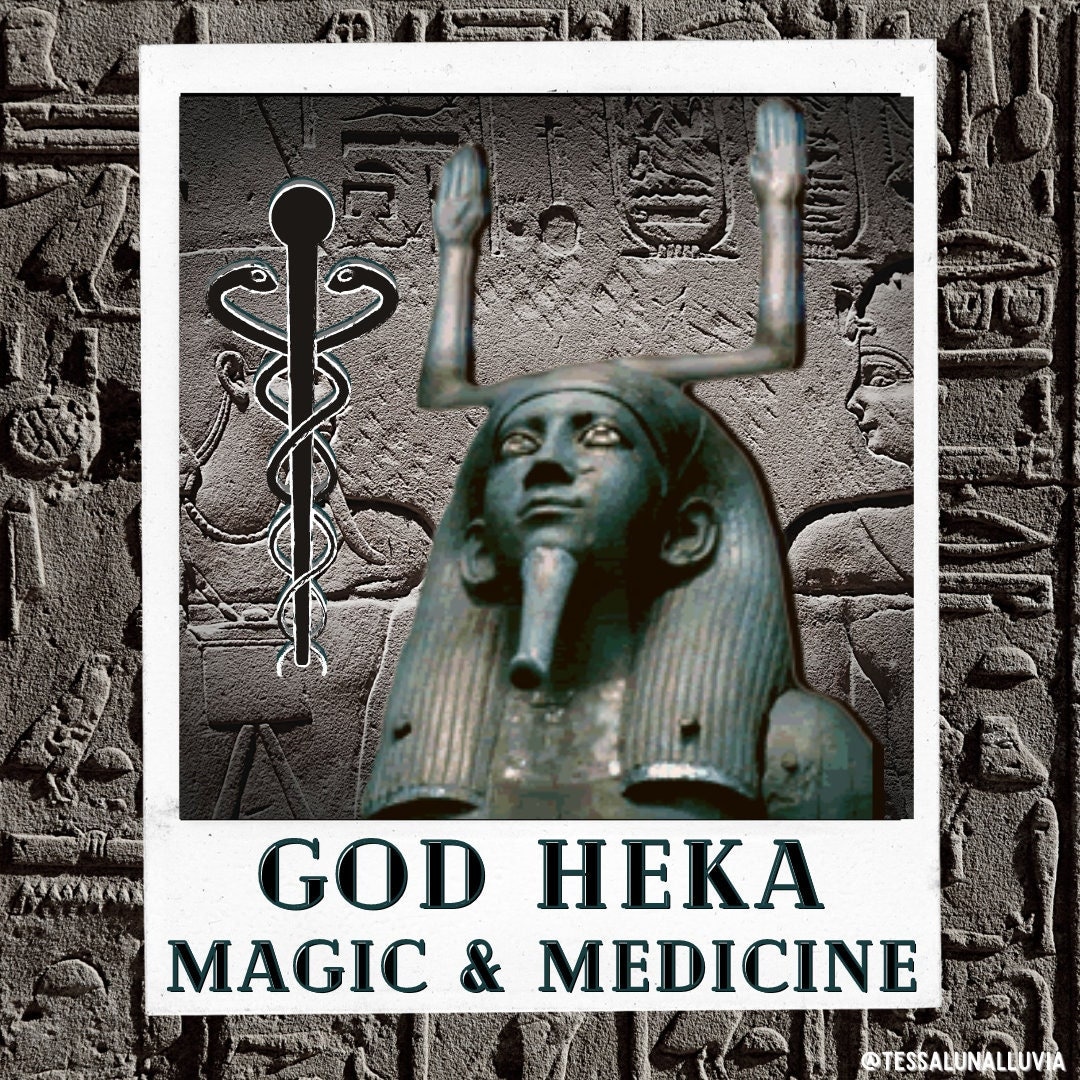 A Channeled Message From Egyptian God Heka [magic and Medicine] Reading ...