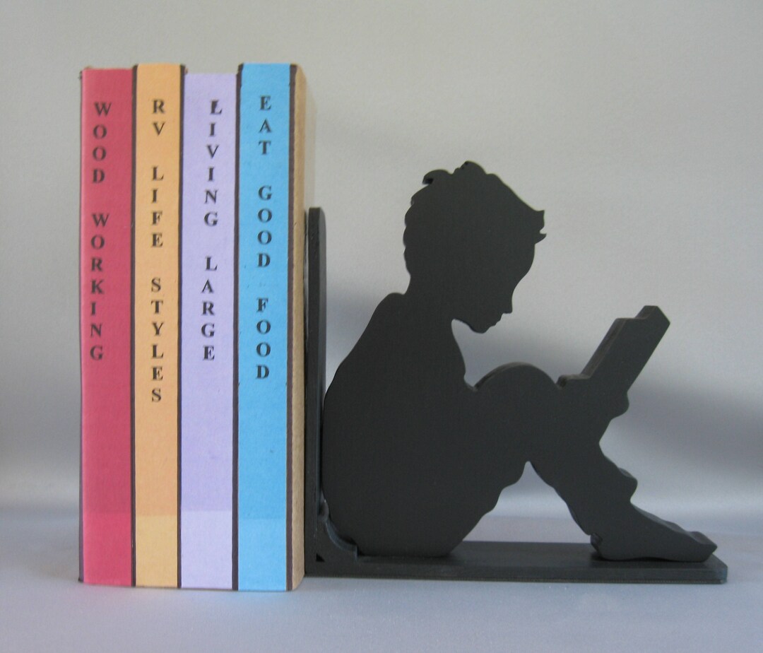 READER BOY BOOKEND More Reader Kids Available - Etsy
