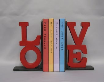 Love Bookends - Etsy