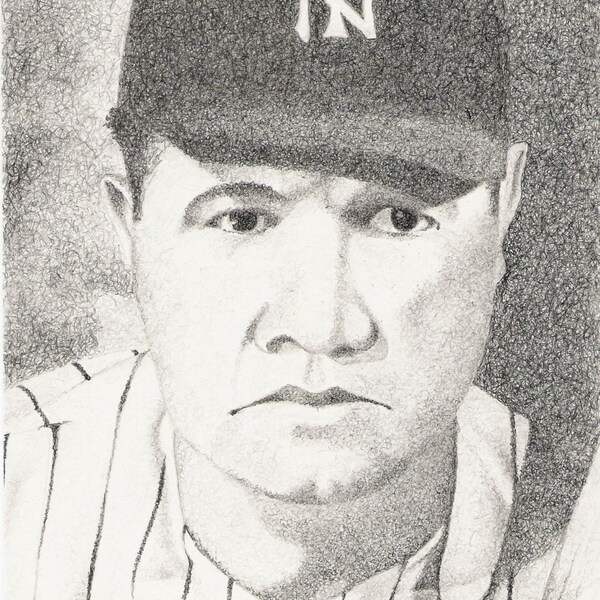 Babe Ruth - Etsy