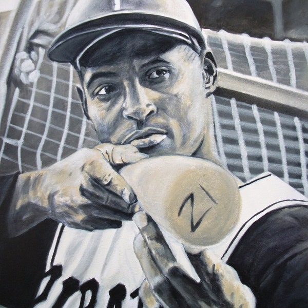 Roberto Clemente Svg - Etsy