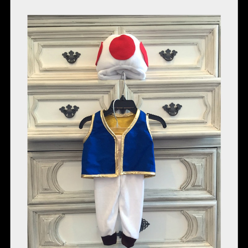 Baby Toad Mario Costume - Etsy