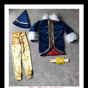 Elf Costume, Santa Costume, Blue Elf Costume, Boy Elf Costume, Girl Elf ...