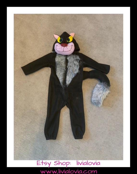 Lucifer Costume Black Cat Costume Cat Costume Kitty Costume | Etsy