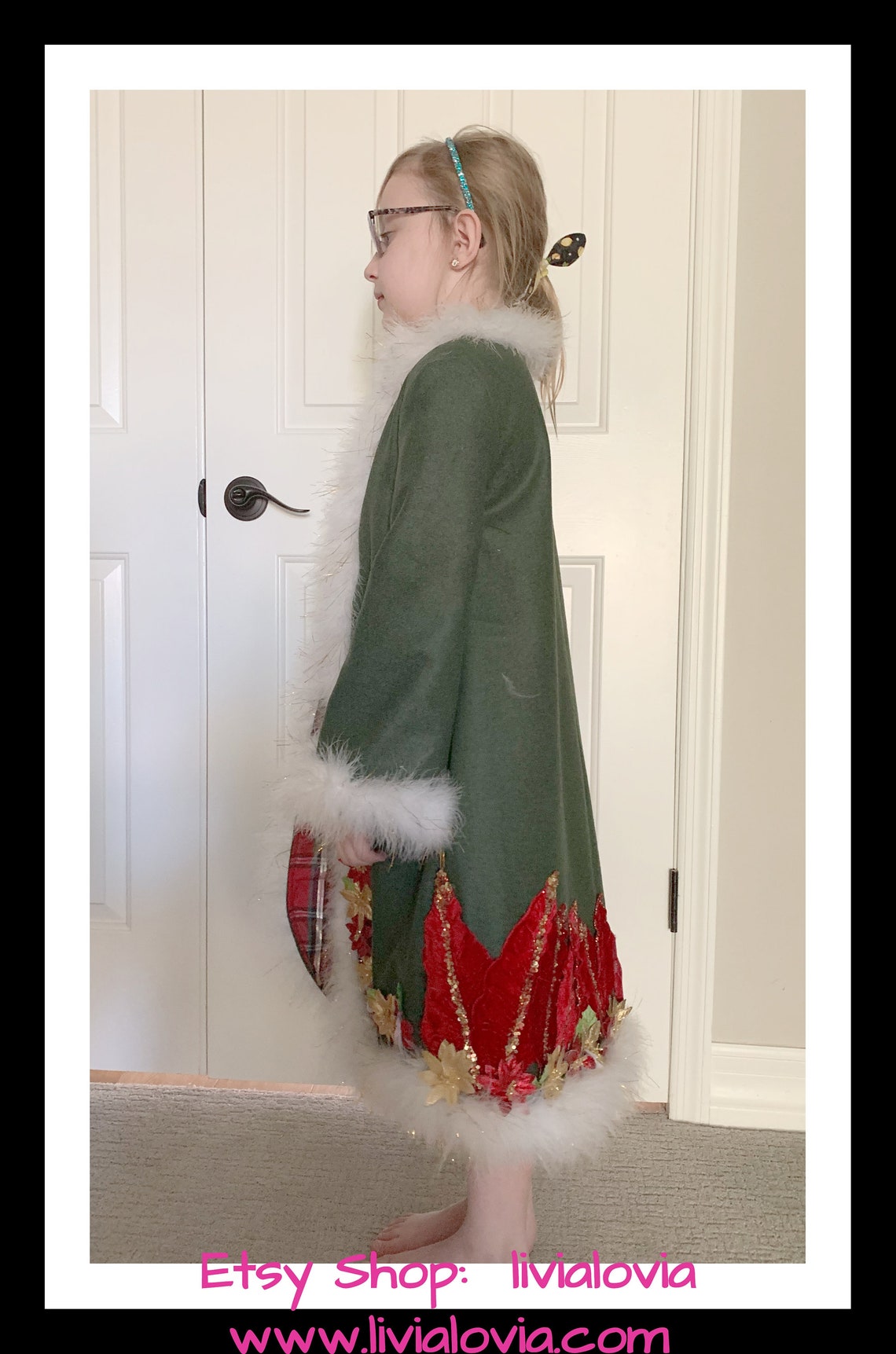 Father Christmas Wool Coat - Etsy