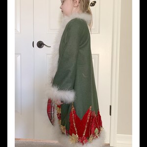Father Christmas Wool Coat - Etsy