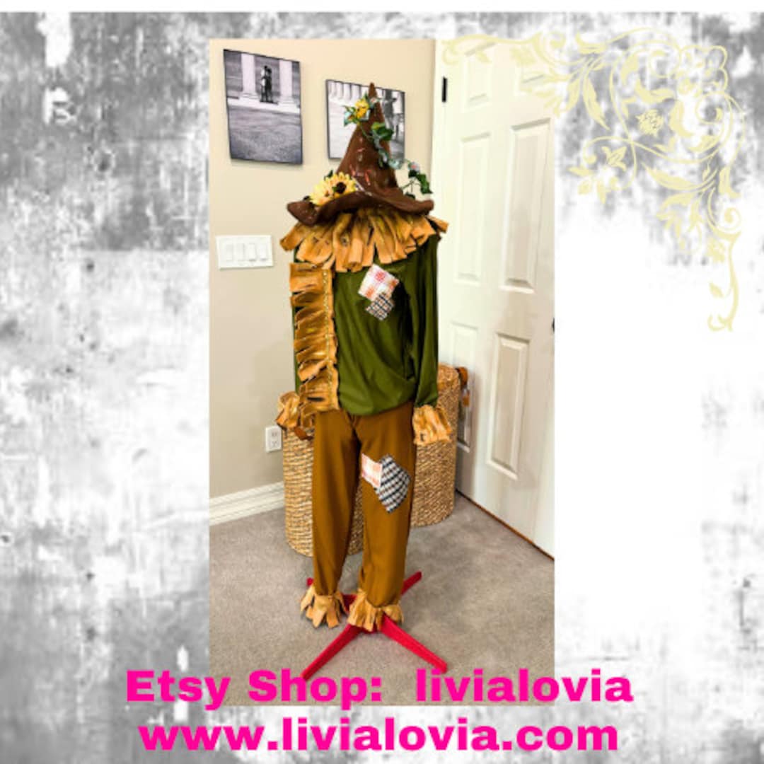 Scarecrow Costume, Scare Crow Costume - Etsy