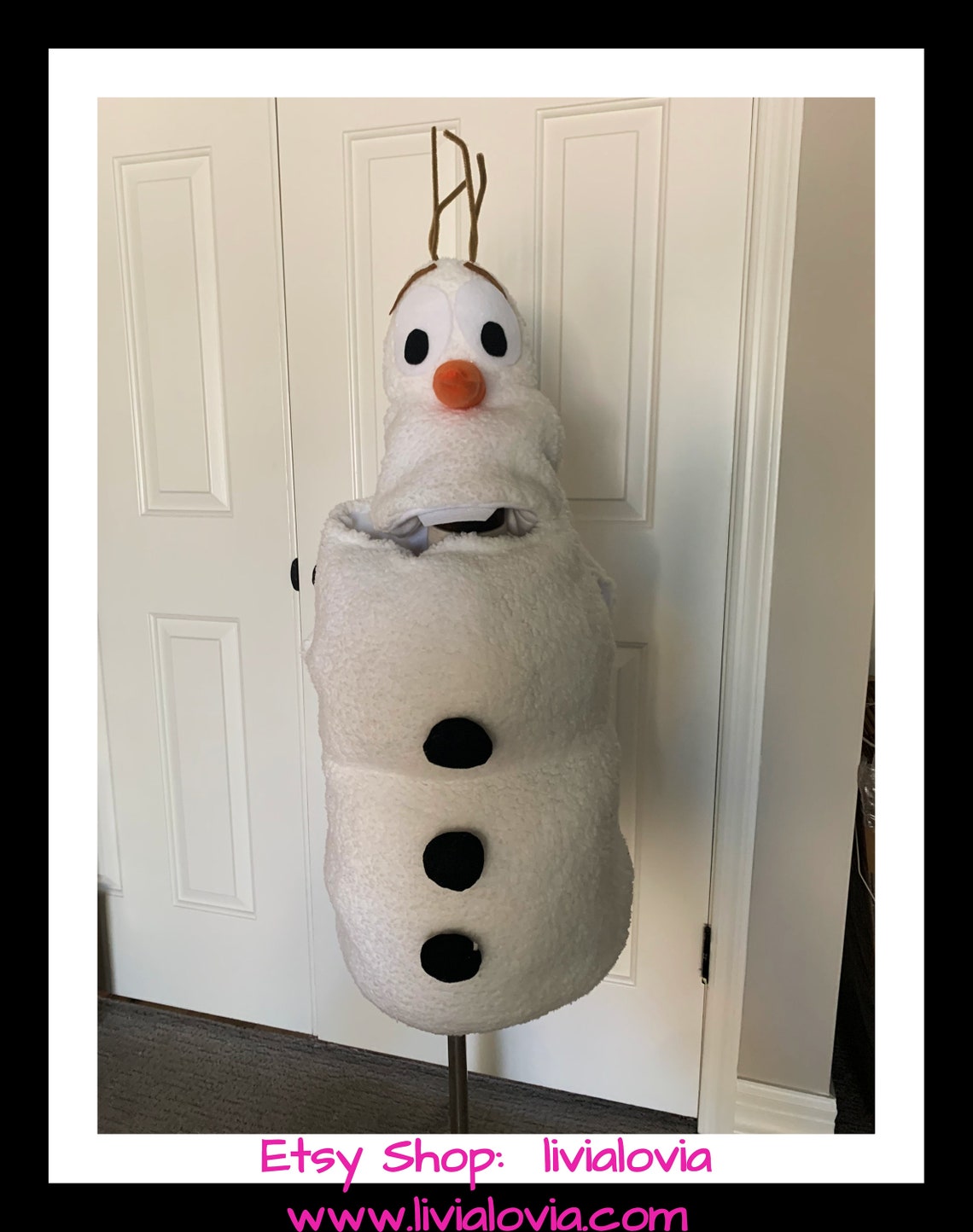 Snowman Costume Snow Man Costume - Etsy
