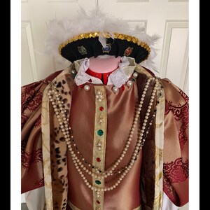 King Henry VIII Costume, King Henry Costume, King Henry, Queen ...