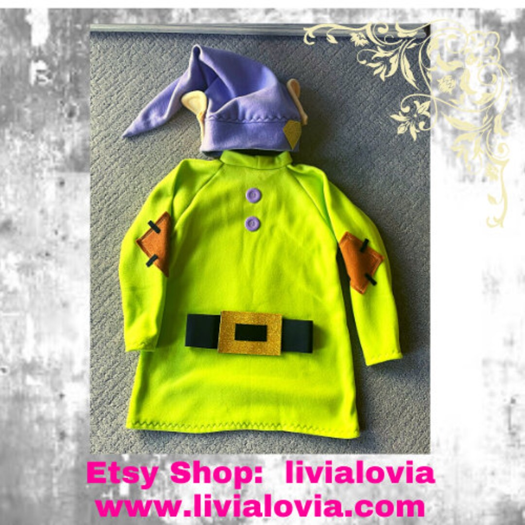 Dopey Costume, Miner Costume, Dwarf Costume - Etsy