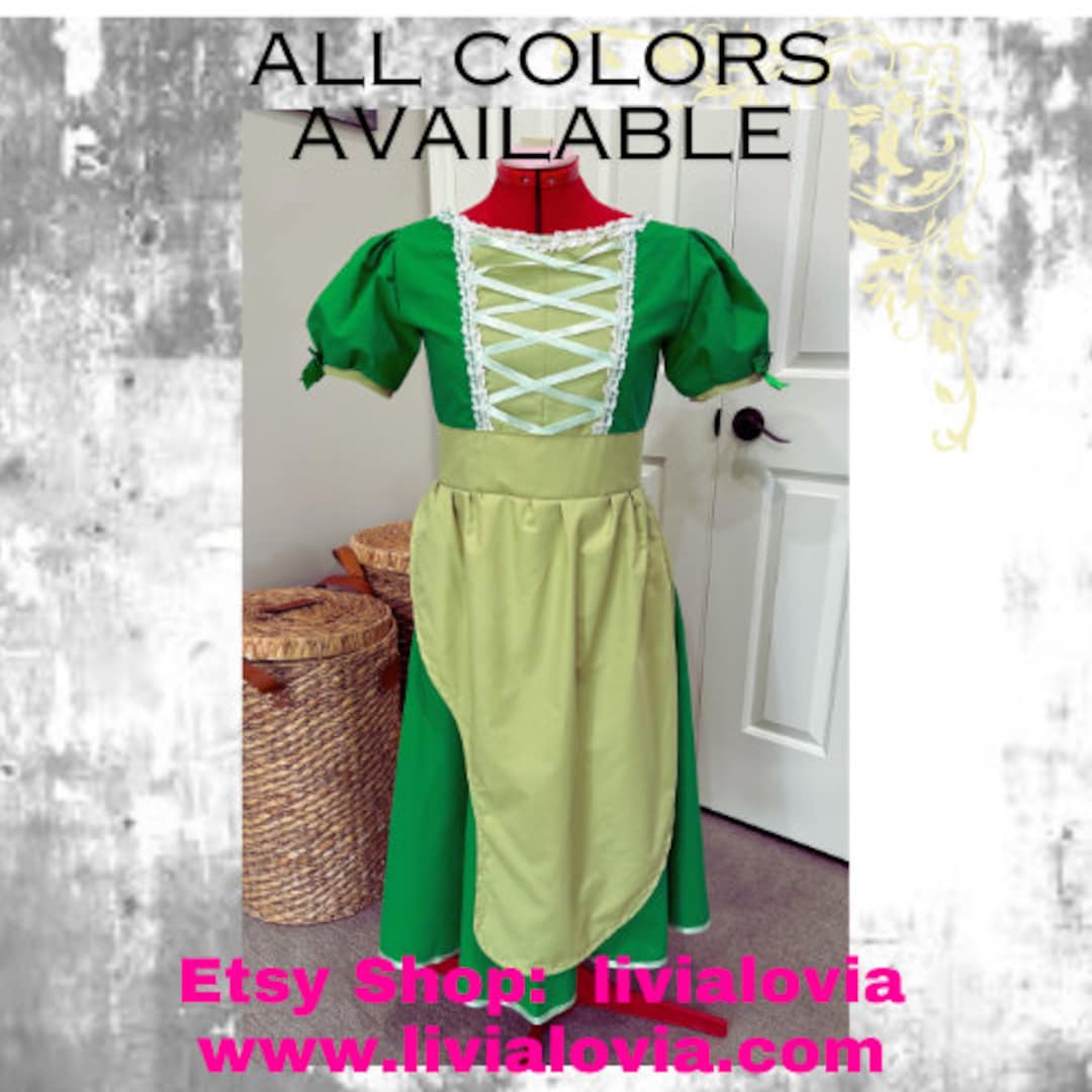 Silly Girl Dress, Scullery Maid, Bar Maid Costume, Bar Maid Dress ...