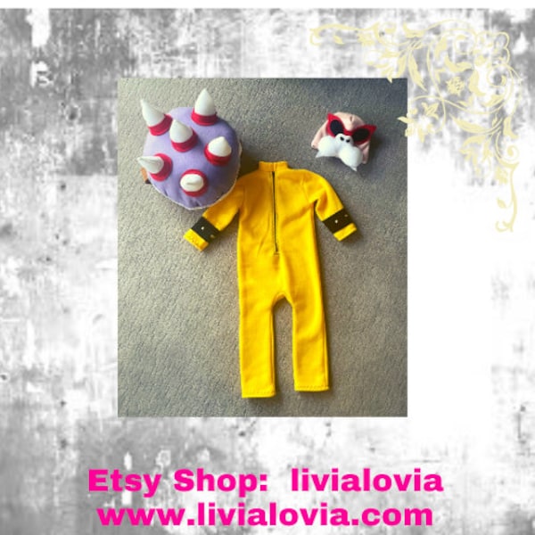 Larry Koopa Costume - Etsy