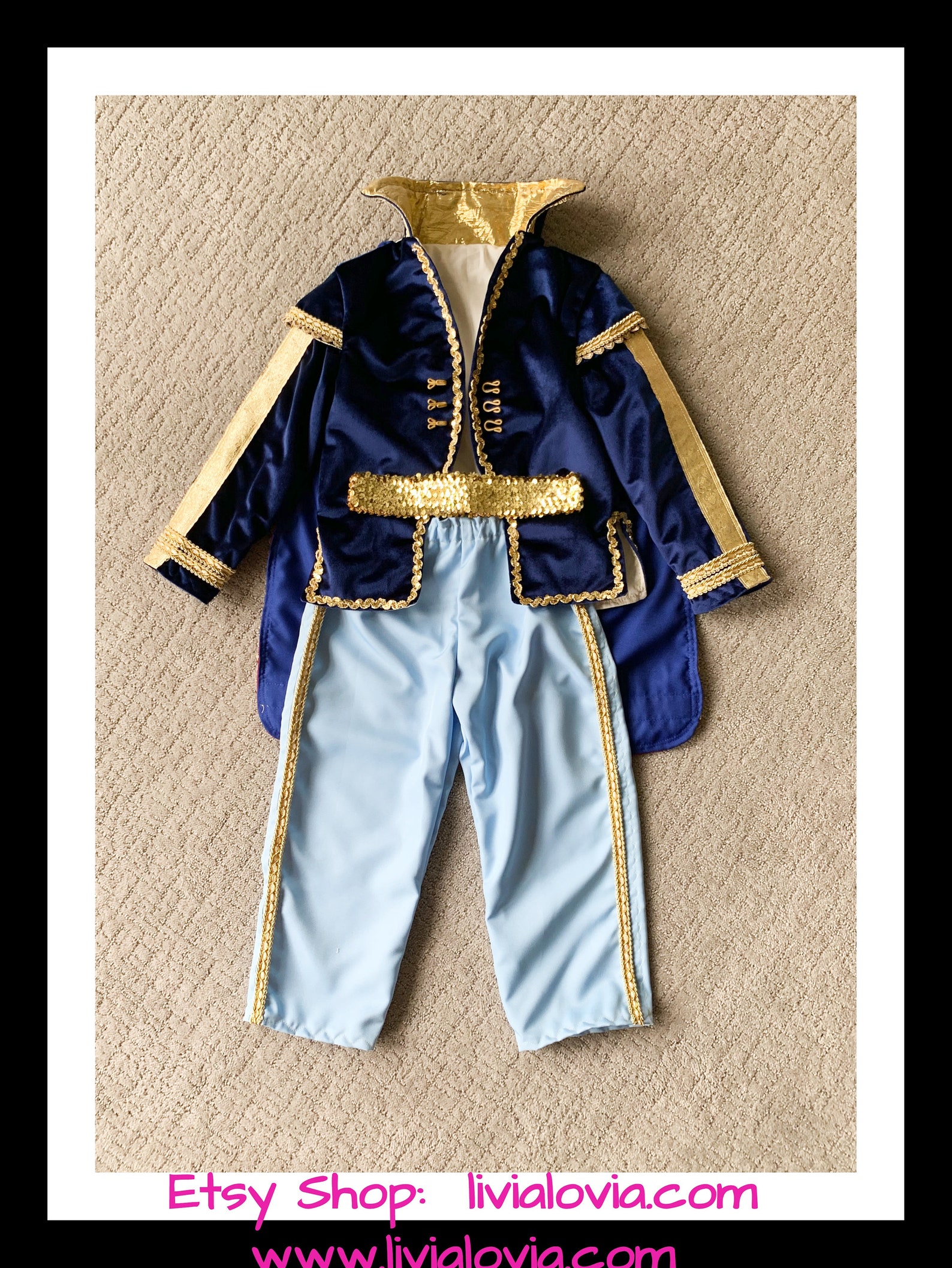 Prince Charming Costume, Royal Prince Costume, Prince Costume, King ...