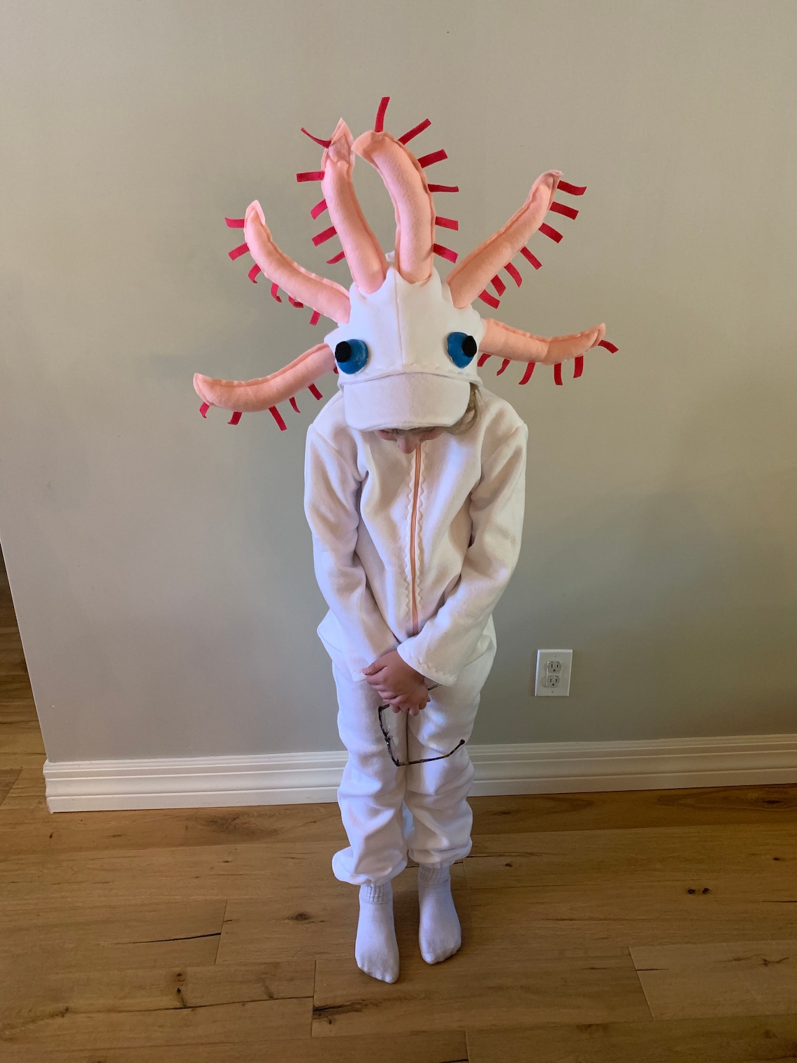 Axolotl Costume Salamander Costume Lizard Costume Amphibian - Etsy