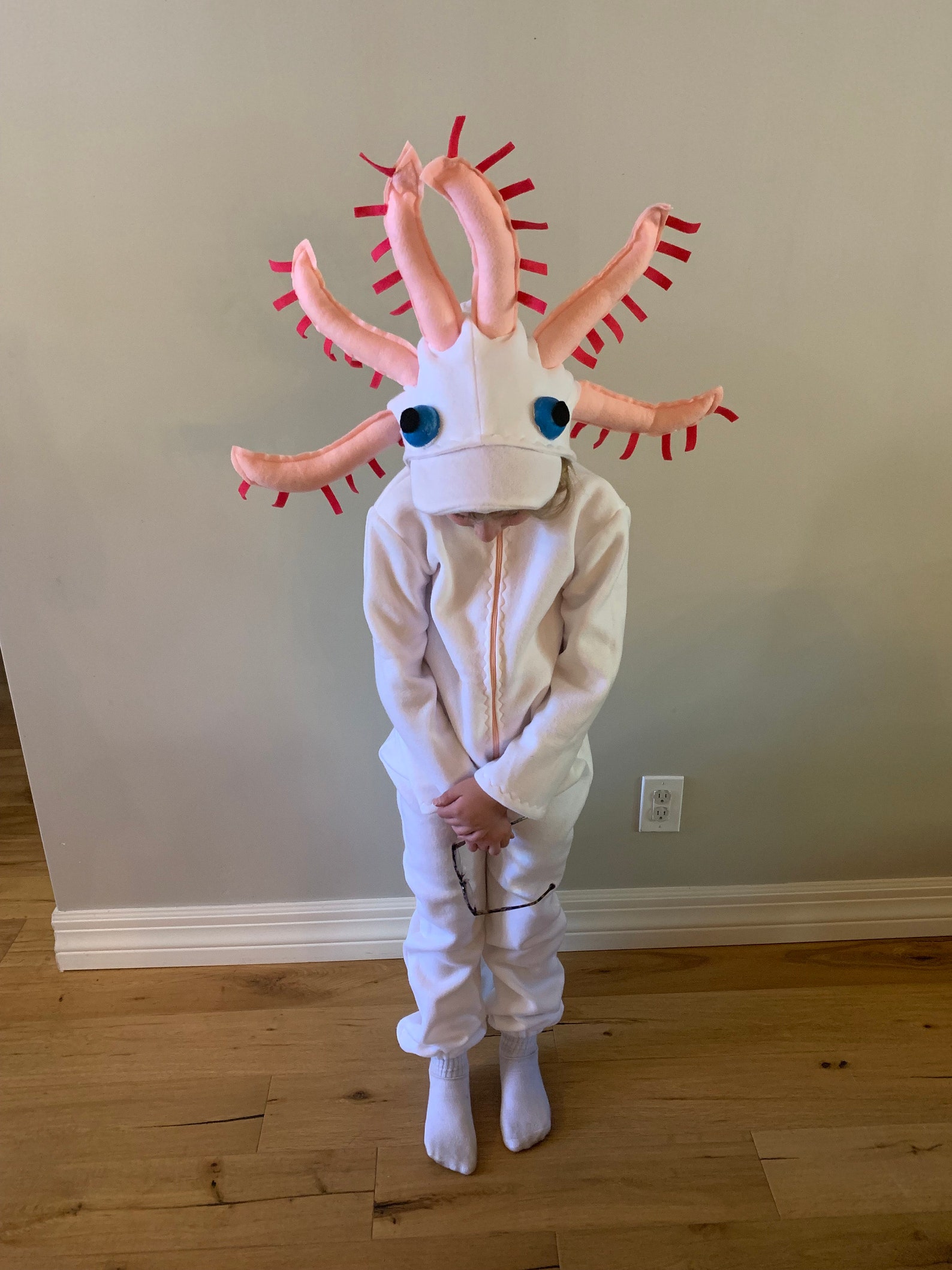 Axolotl Costume Salamander Costume Lizard Costume Amphibian - Etsy