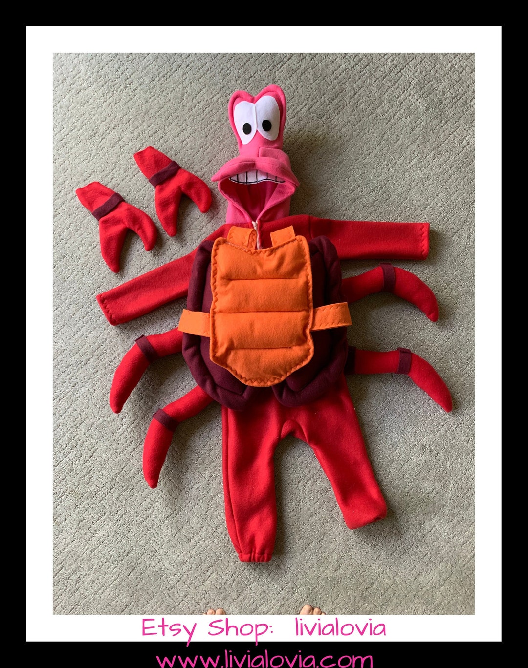 Crab Costume - Etsy