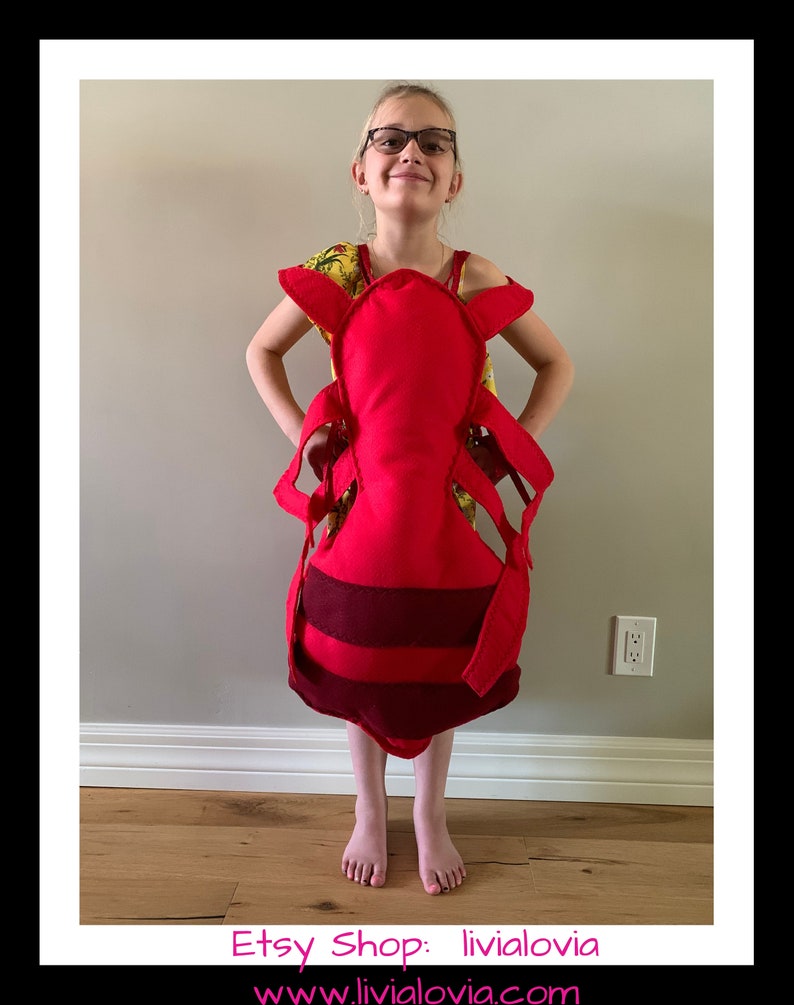 Red Ant Costume Bug Costume Bee Costume Ant Costume Insect - Etsy