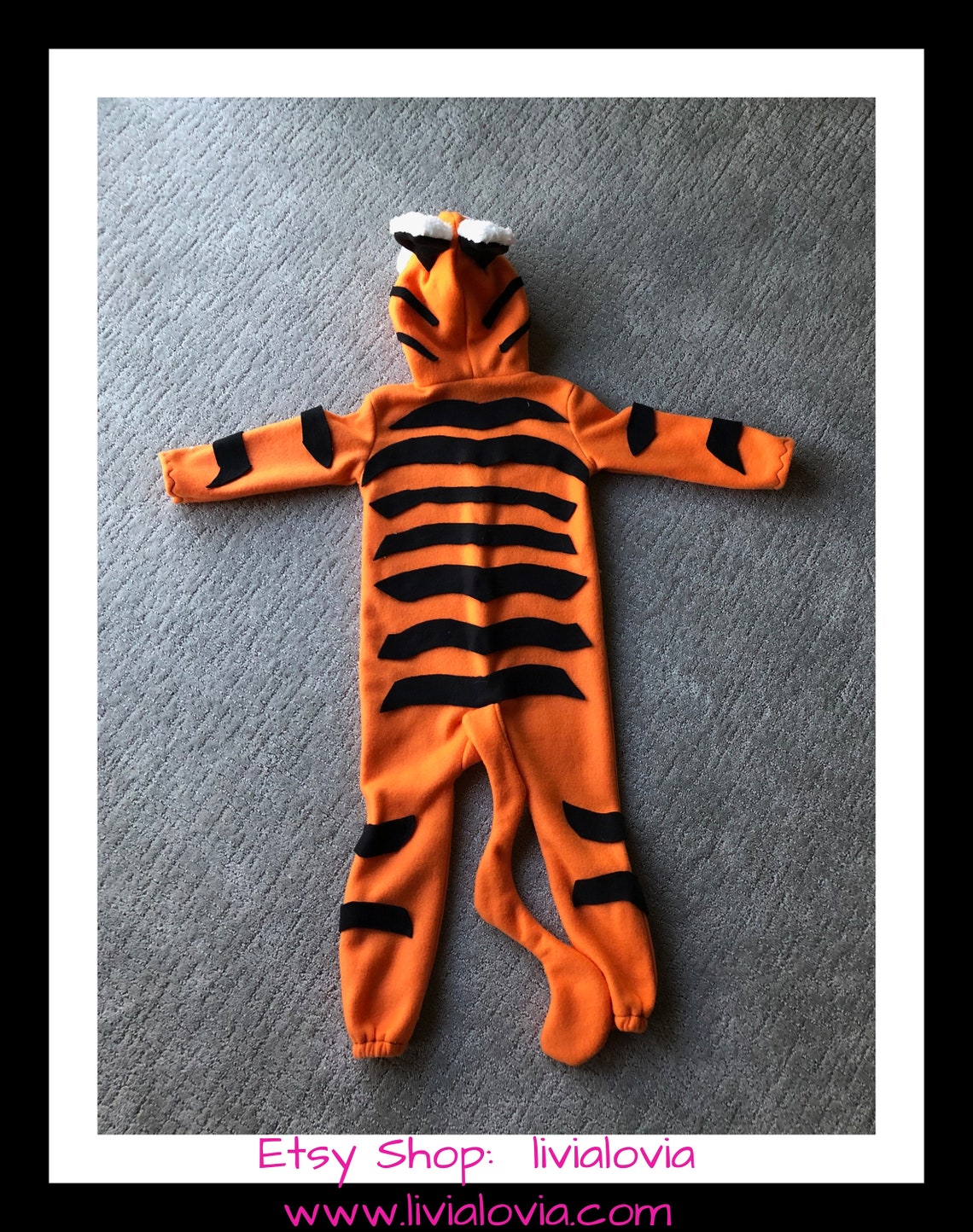 Tiger Costume Lion Costume Cat Costume Orange Tiger Costume | Etsy
