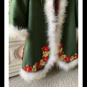 Father Christmas Wool Coat - Etsy